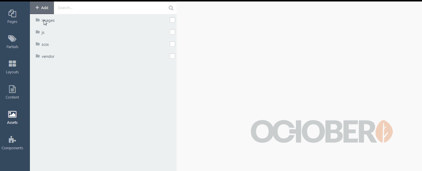 Call to undefined method Cms\Classes\Asset::delete · Issue #3925 · octobercms/october · GitHub