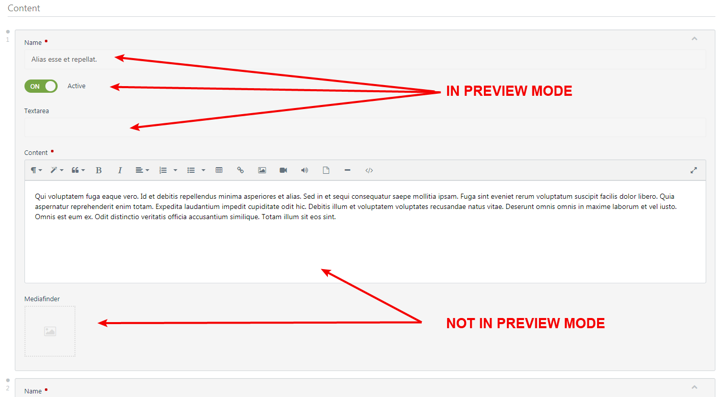 Form widgets within repeater not inherit previewMode · Issue #4521 · octobercms/october · GitHub