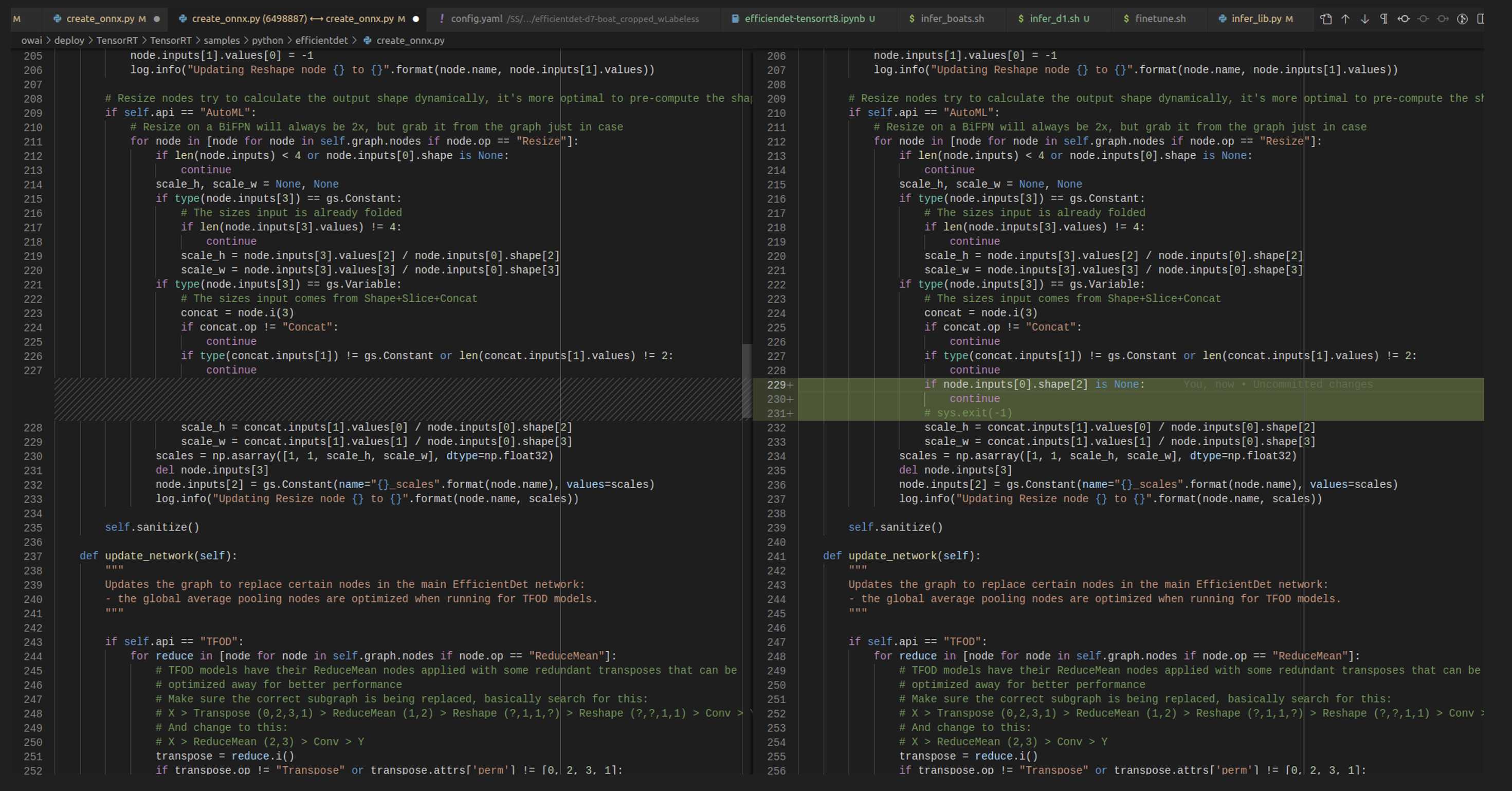 EfficientDet python sample script: create_onnx.py fail for EfficientDetD4 checkpoint · Issue ...