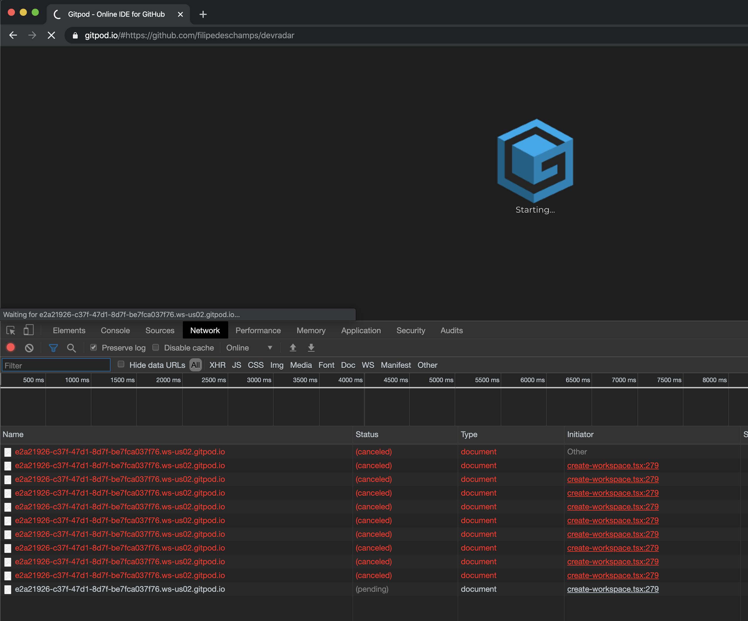 Workspaces Taking Way Too Long To Start · Issue 1081 · Gitpod Iogitpod · Github