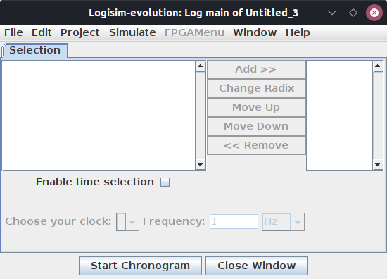 Start Chronogram button missing. · Issue #398 · logisim-evolution/logisim-evolution · GitHub