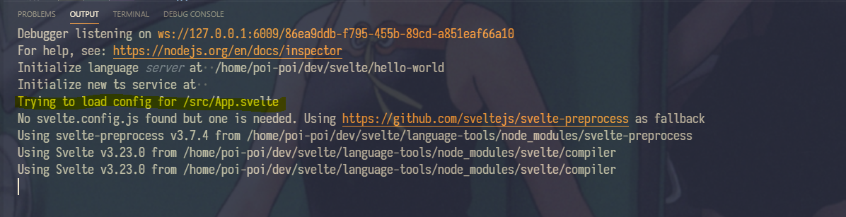 svelte.config.js can not be loaded in WSL 2 · Issue #185 · sveltejs/language-tools · GitHub