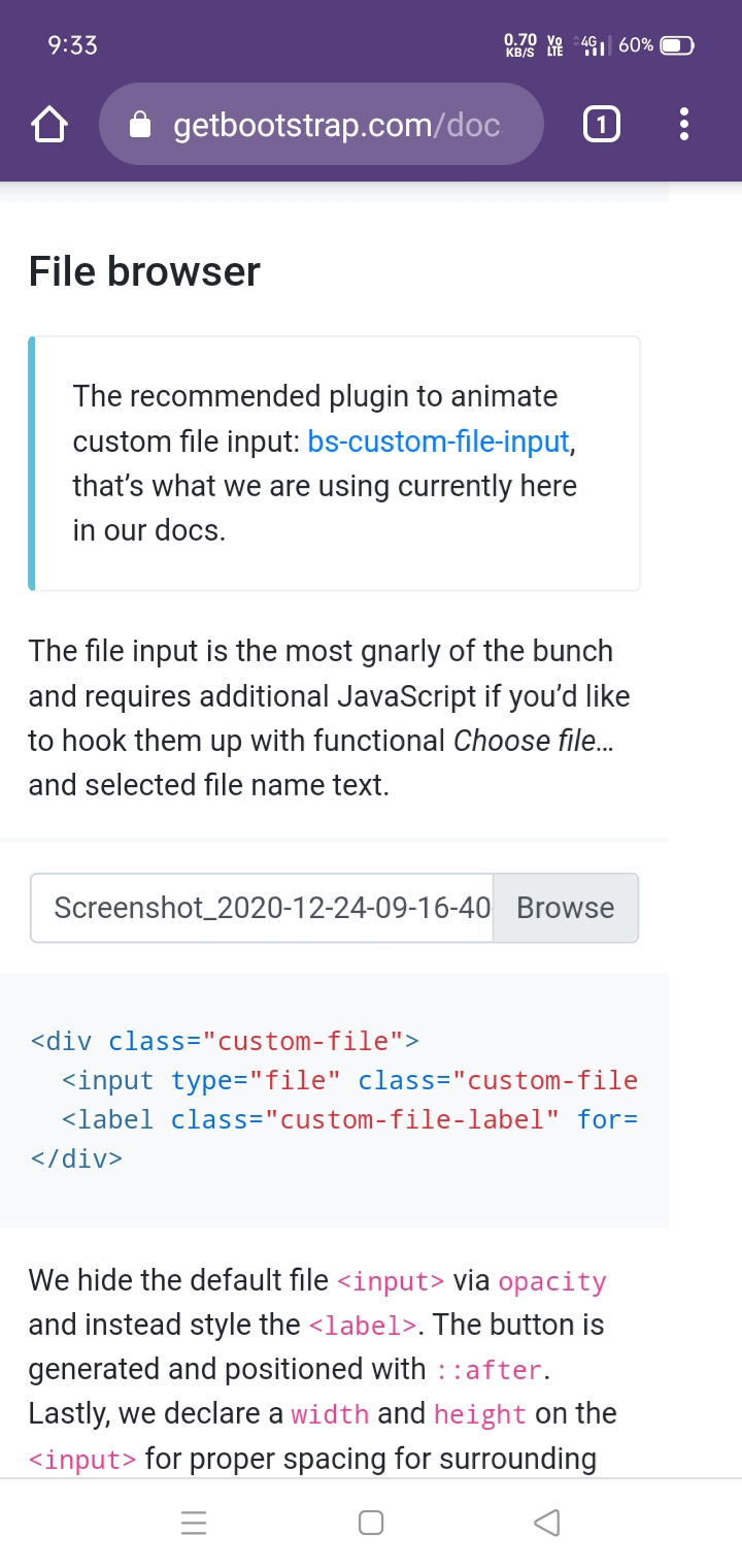 Custom File Input Layout Problem · Issue #32611 · twbs/bootstrap · GitHub
