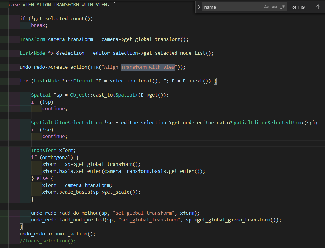 `Align Transform with View` should not move the view · Issue #36738 ...