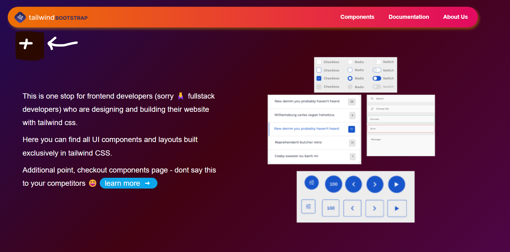 Add Github Forks Stars Widget In Website Homepage · Issue 189 · Jsvigneshkanna Tailwind Ui
