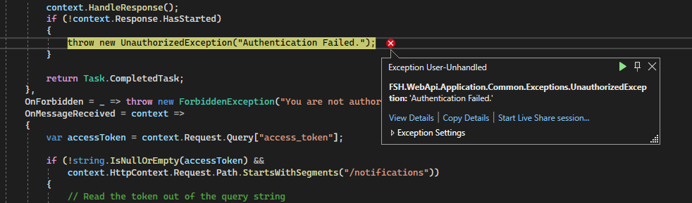 Authorize Error · Issue 752 · Fullstackherodotnet Webapi Starter Kit