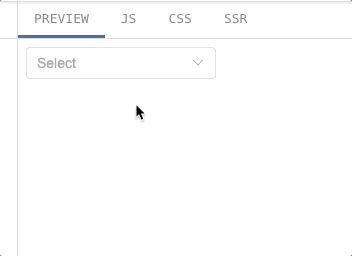[Component] [select] Dropdown selection (with config "multiple ...