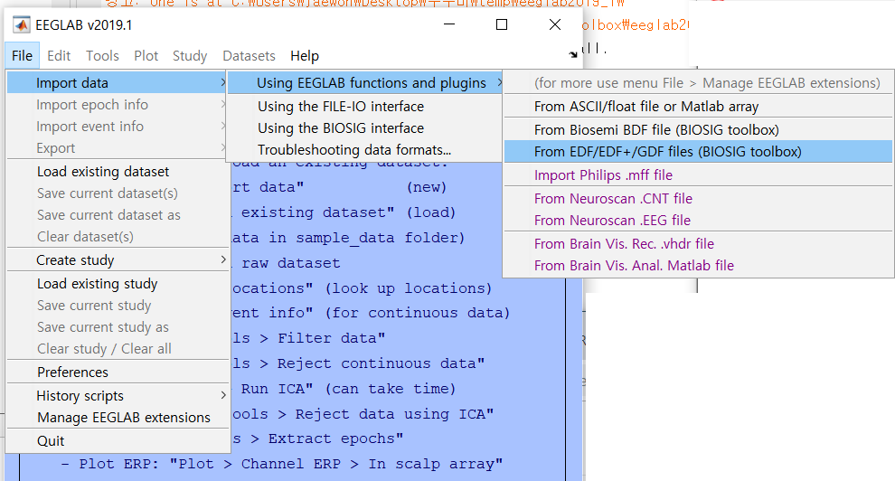 Can t Load Gdf File By EEGLAB Issue 99 Sccn eeglab GitHub