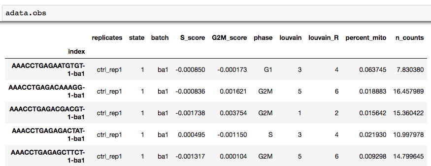 adding the scvelo features to an other matrix · Issue #6 · theislab/scvelo · GitHub