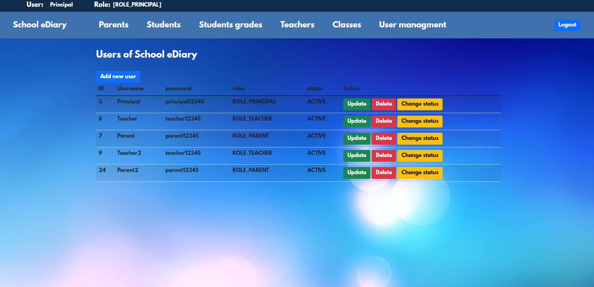 GitHub - SlavenStajic/Website-CRUD-Ediary