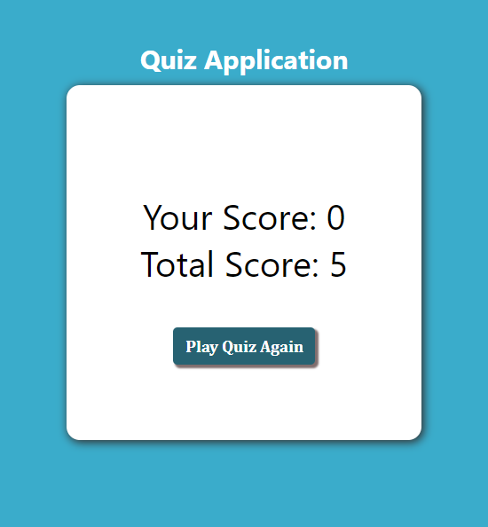 GitHub - ianandparmar/quiz-app-in-react: Project- 9/100- Quiz application in react!