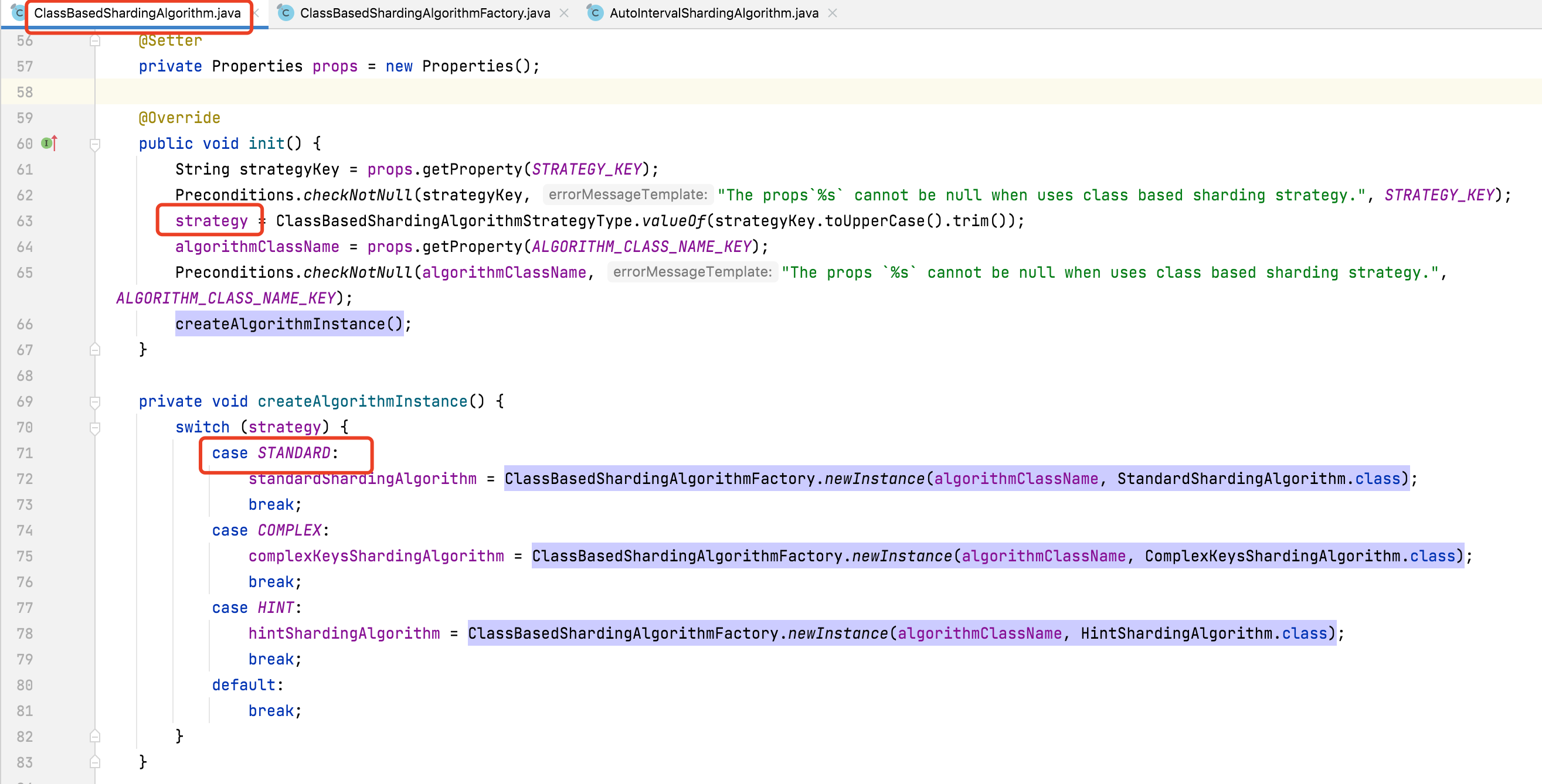 When Choosing Classbased Subdivision Algorithm The Program Did Not Execute Class That