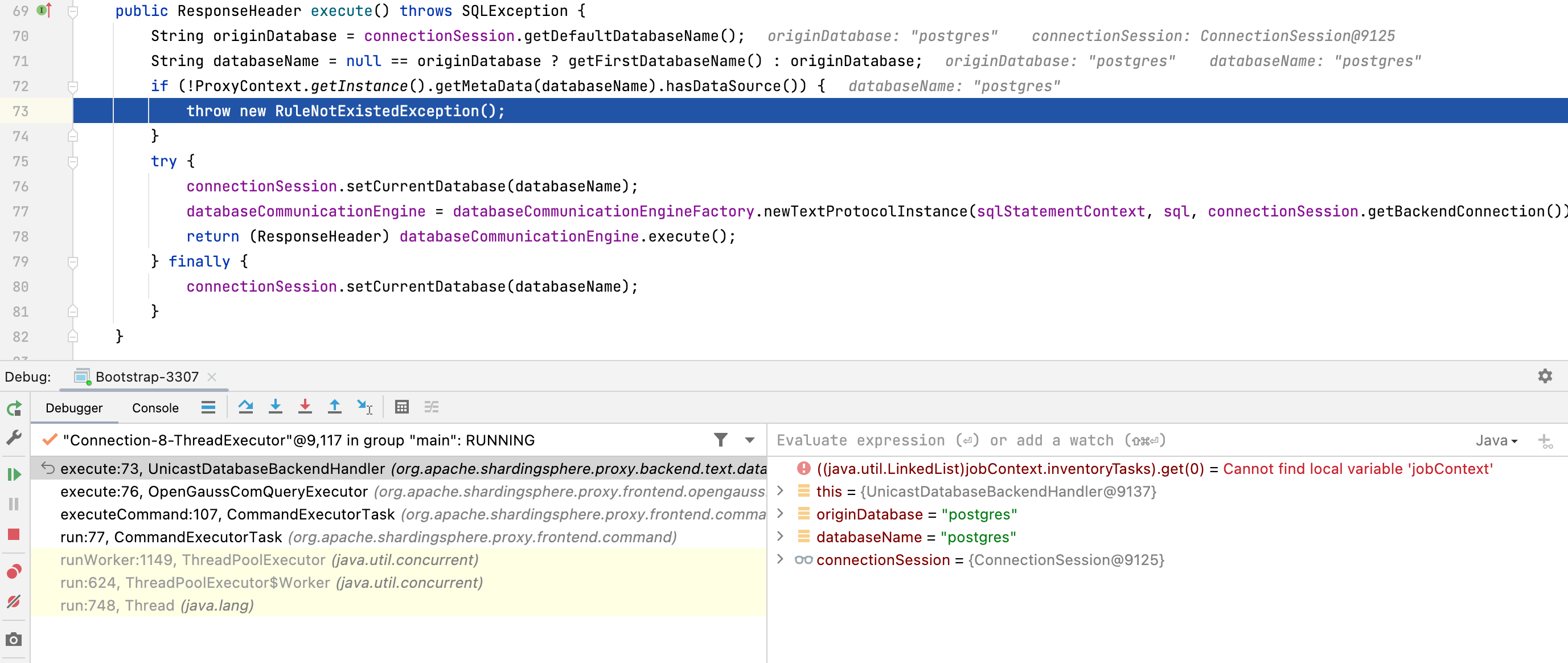 Gsql Could Not Login To Proxy With Default Postgres Database · Issue 1627