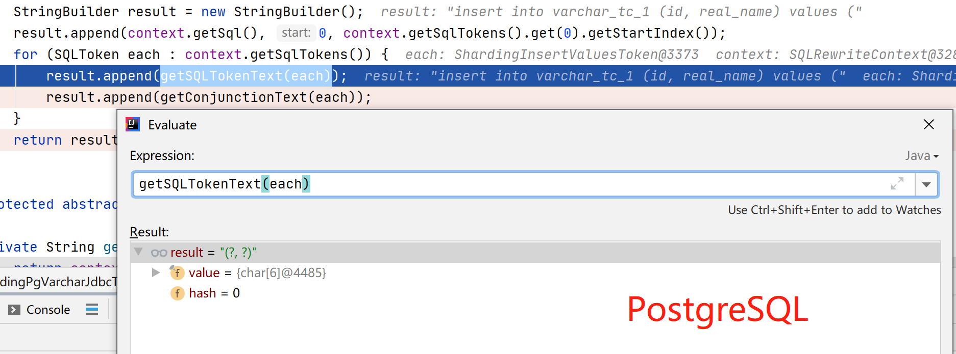 PostgreSQL plain insert doesn't work · Issue #6729 · apache/shardingsphere · GitHub