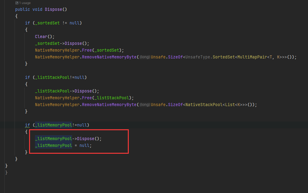 指针本身没有释放 · Issue #1 · susices/NativeCollection · GitHub