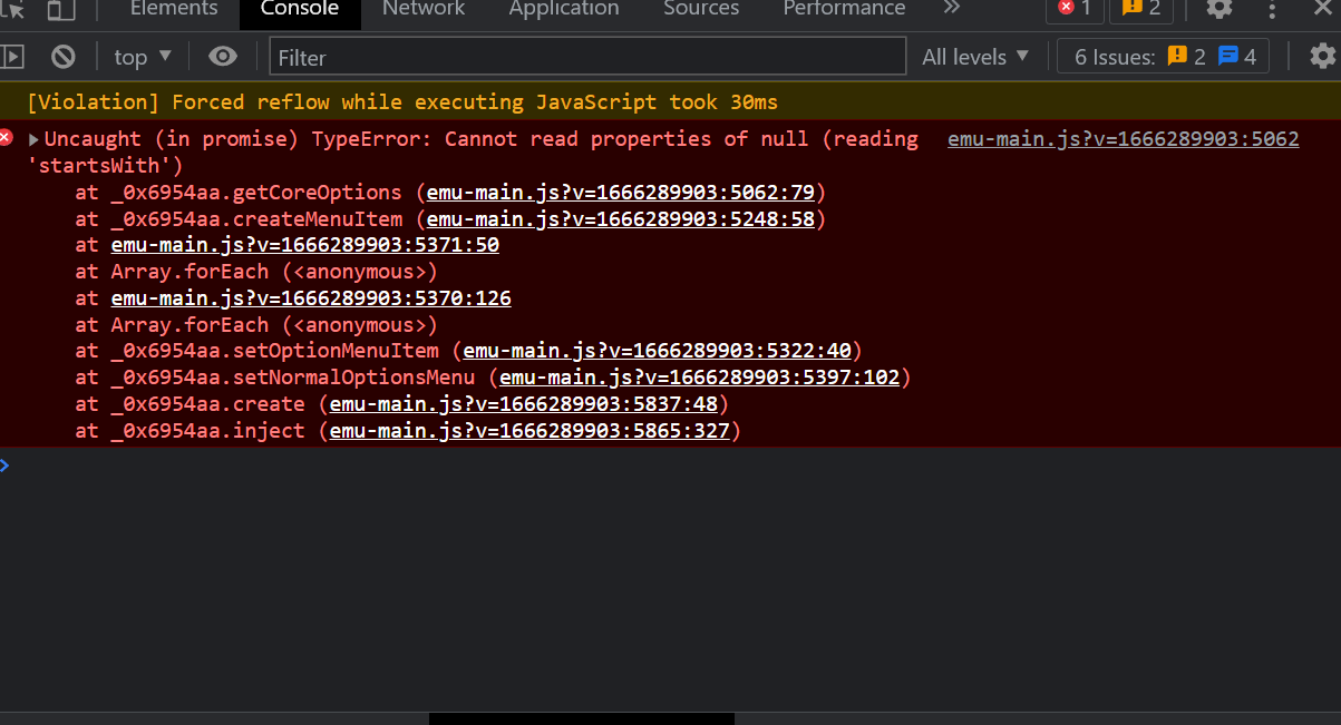Feed blob instead of game rom url · Issue #419 · EmulatorJS/EmulatorJS · GitHub