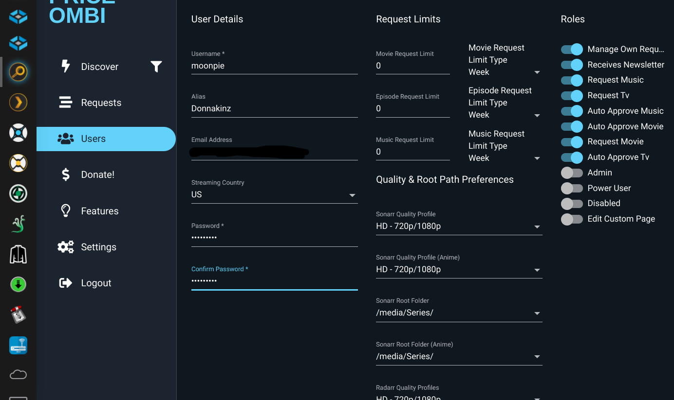 When editing a User profile wrong user name shows · Issue #4423 · Ombi-app/Ombi · GitHub