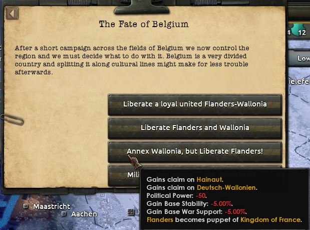 BEL/NFA/FRA (possibly other tags) - "Annex wallonia, liberate flanders ...