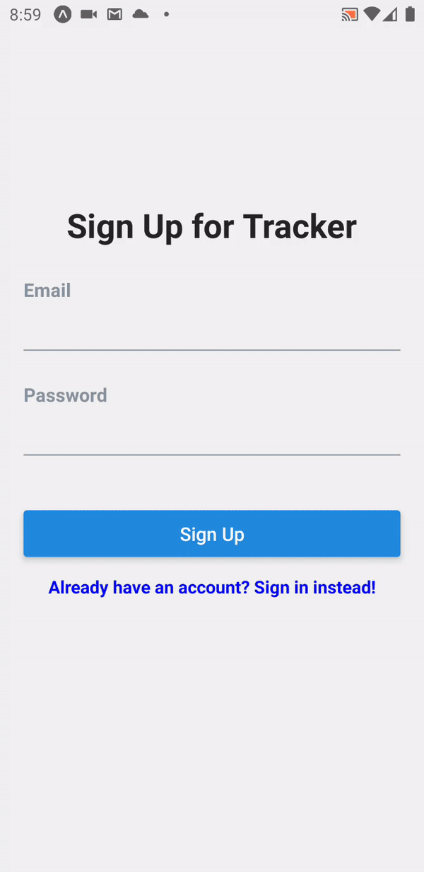 GitHub - saichandras/TrackerApp: Tracking app for outdoor enthusiasts!