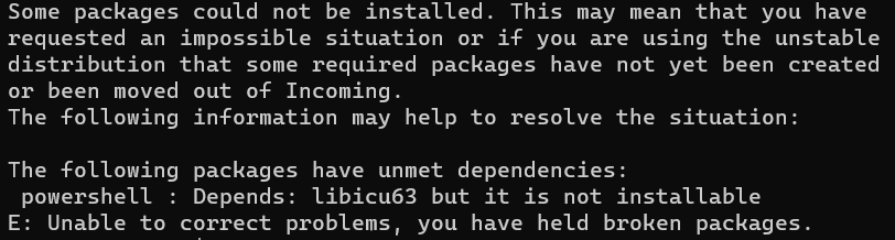 pengwin-setup not installing powershell · Issue #620 · WhitewaterFoundry/Pengwin · GitHub