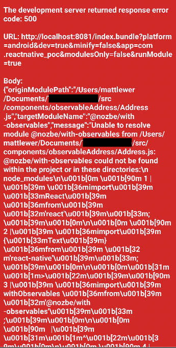 withObservables doesn't work with React 18 · Issue #1388 · Nozbe/WatermelonDB · GitHub