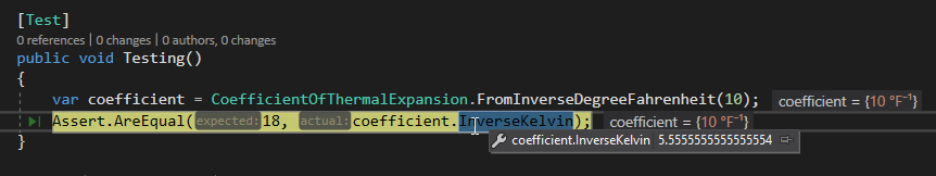 Incorrect unit conversion for Coefficient Of Thermal Expansion · Issue #807 · angularsen ...