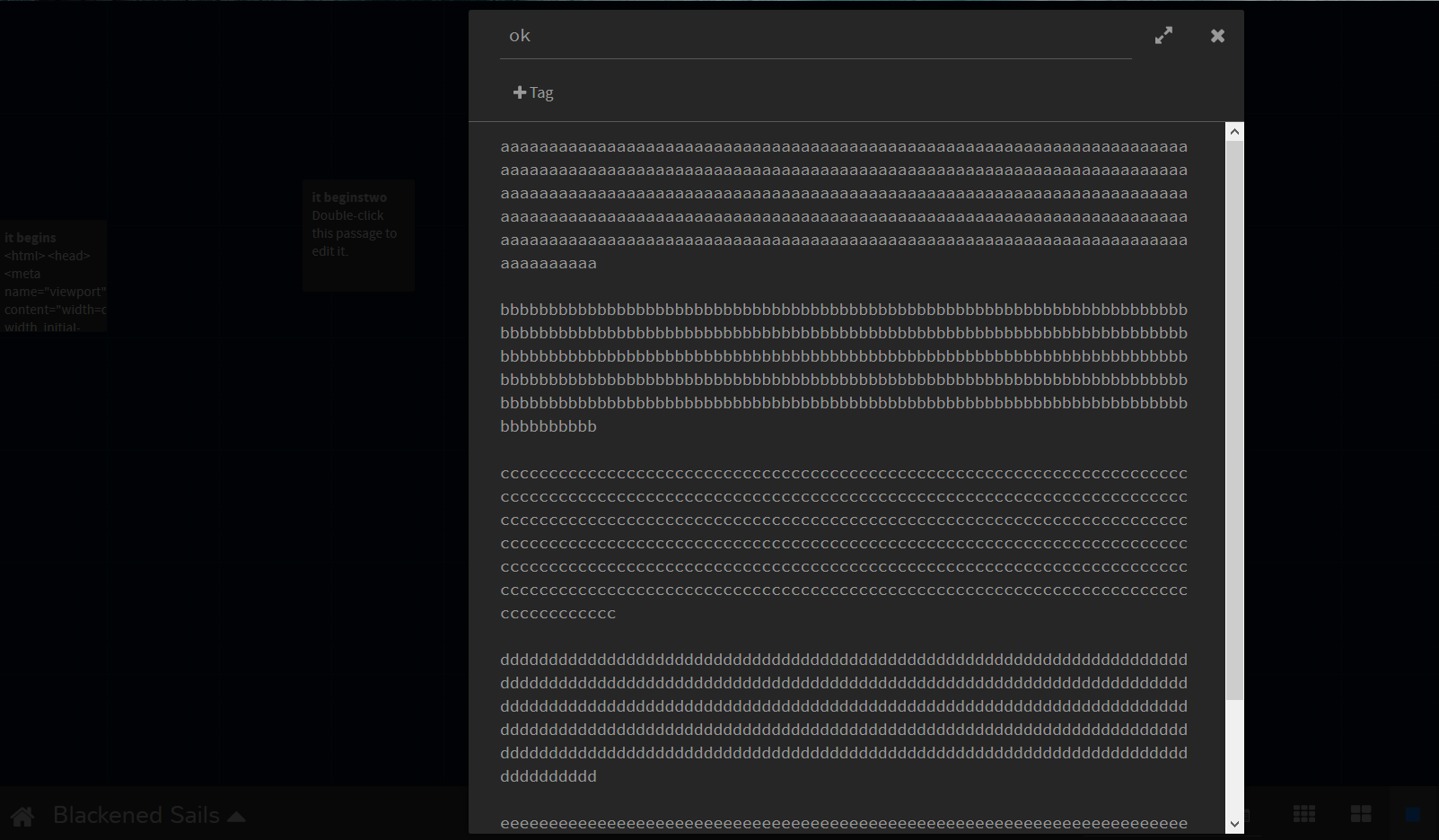 I broke twine on accident,Possibly a bug · Issue #482 · klembot/twinejs · GitHub
