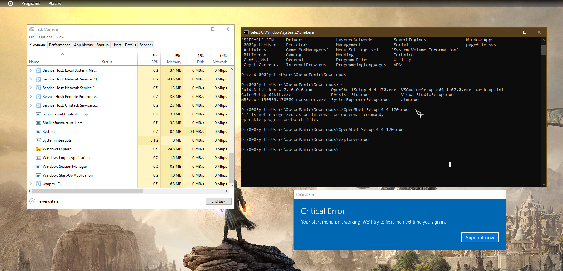 Uninstalling Openshell Bricks Startmenu · Issue 1038 · Open Shellopen Shell Menu · Github