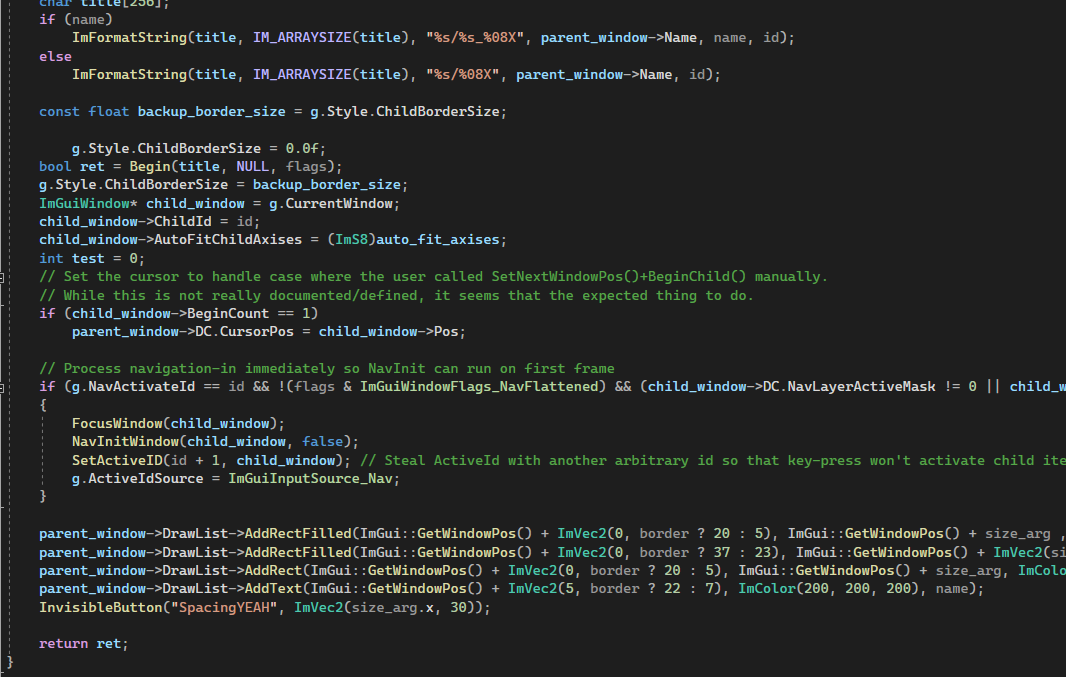 [HELP] ChildWindow size · ocornut imgui · Discussion #5389 · GitHub