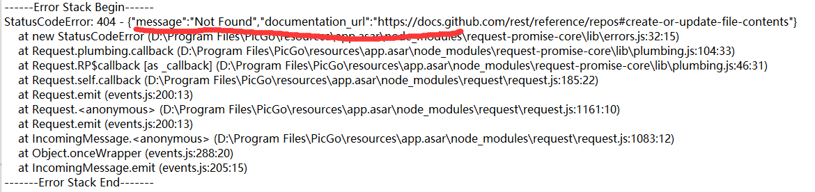 设置github为默认图床 报错 · Issue #585 · Molunerfinn/PicGo · GitHub