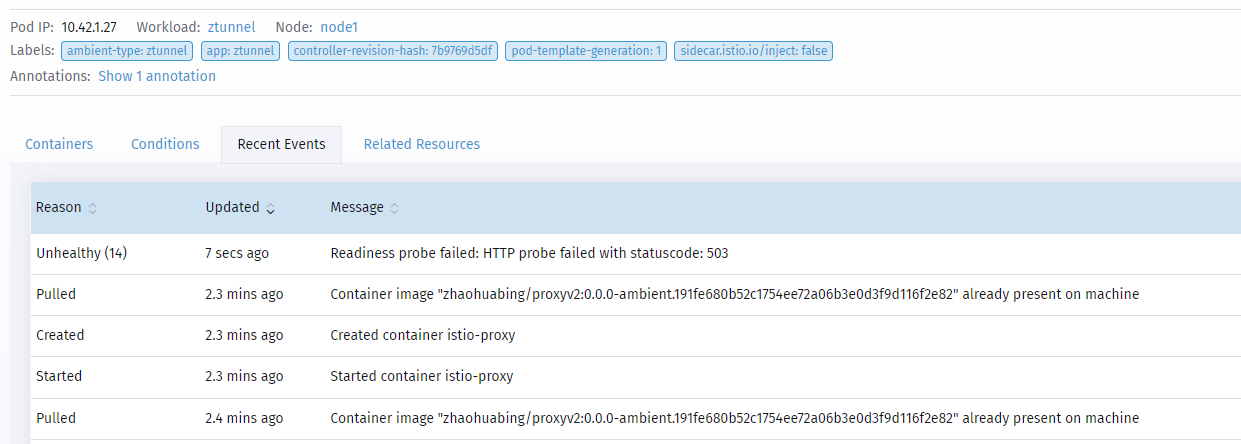 Install Istio ambient failed - RKE + Calico · Issue #41191 · istio/istio · GitHub