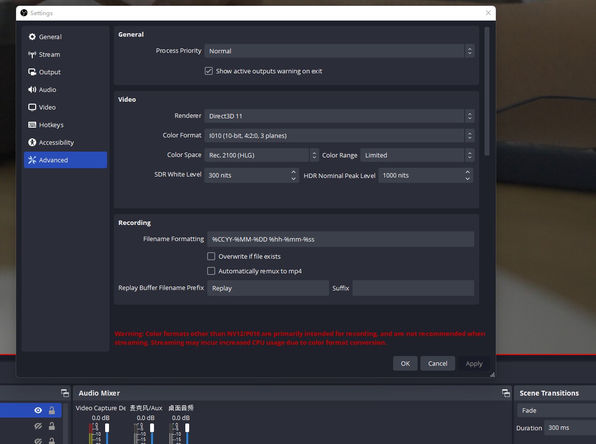 Colors and transparency are incorrect when playing some special videos ...