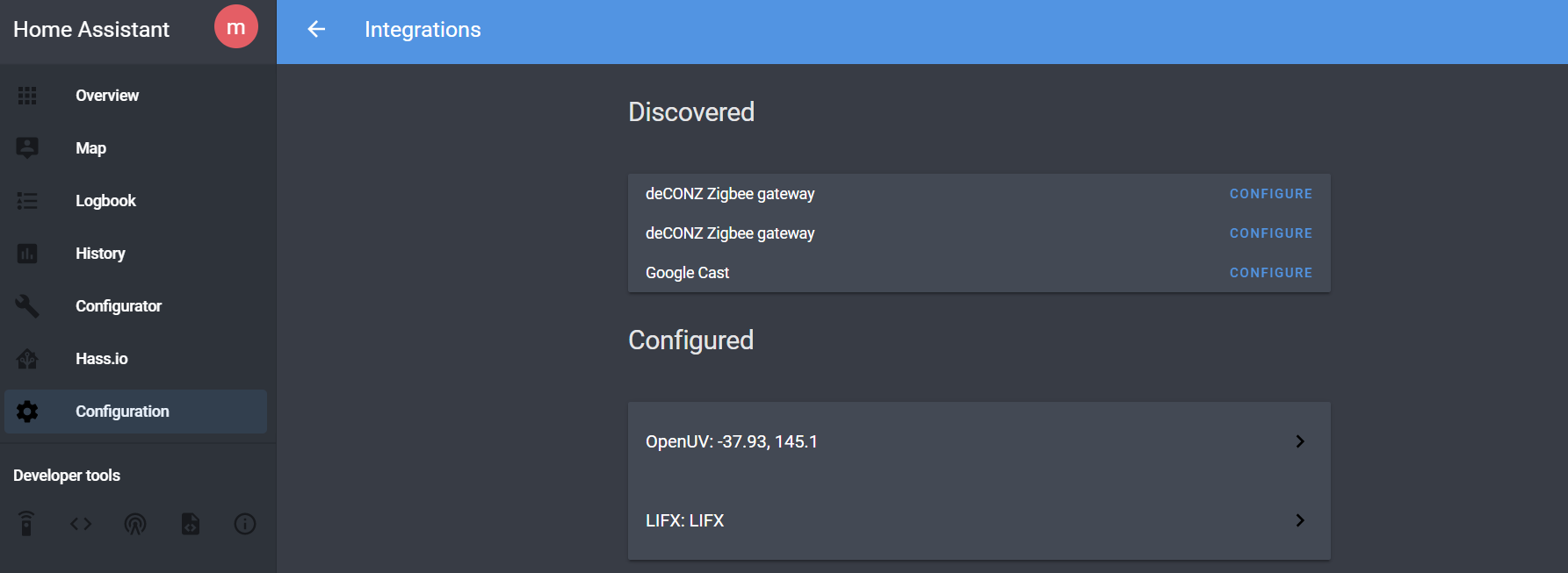 Trouble with migration from marthoc deconz to official deconz adon ...
