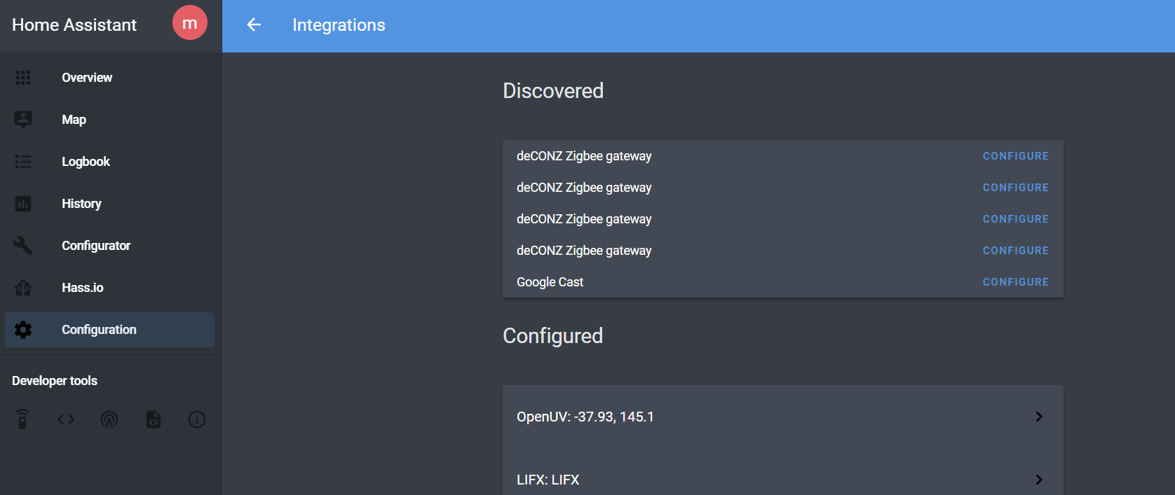 Trouble with migration from marthoc deconz to official deconz adon ...