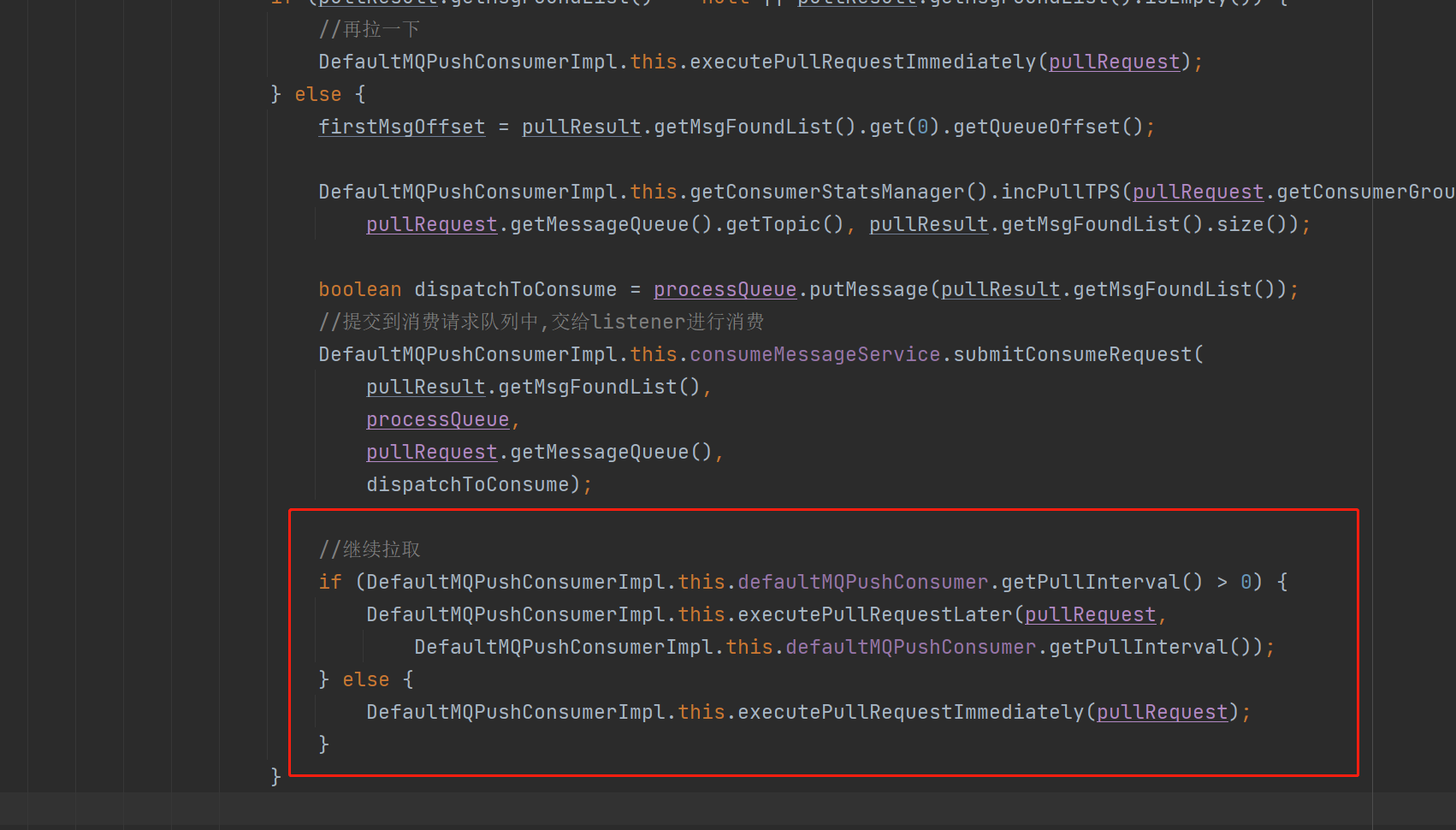 消费者consumer调用 resetOffset 时pullRequest没清理导致可能存在的一个概率性BUG · Issue #4742 · apache/rocketmq · GitHub