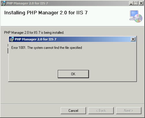 Installer might fail on Windows Server 2008 · Issue #15 · phpmanager/phpmanager · GitHub