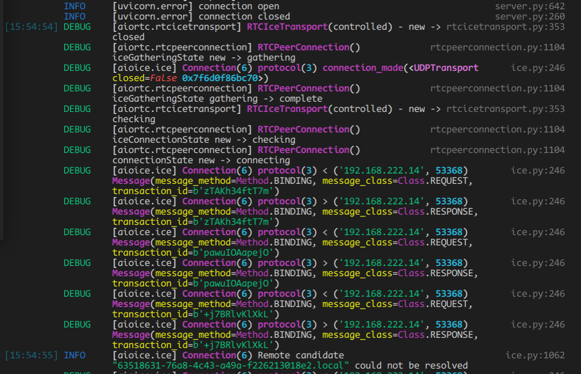 Firefox issues with only mDNS candidates · Issue #481 · aiortc/aiortc ...