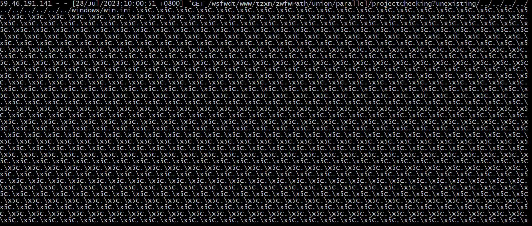 [Bug] 超长URL地址未被拦截 · Issue #188 · chaitin/safeline · GitHub