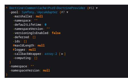 Cache namespace from Setup::createCacheConfiguration gets lost · Issue #8829 · doctrine/orm · GitHub