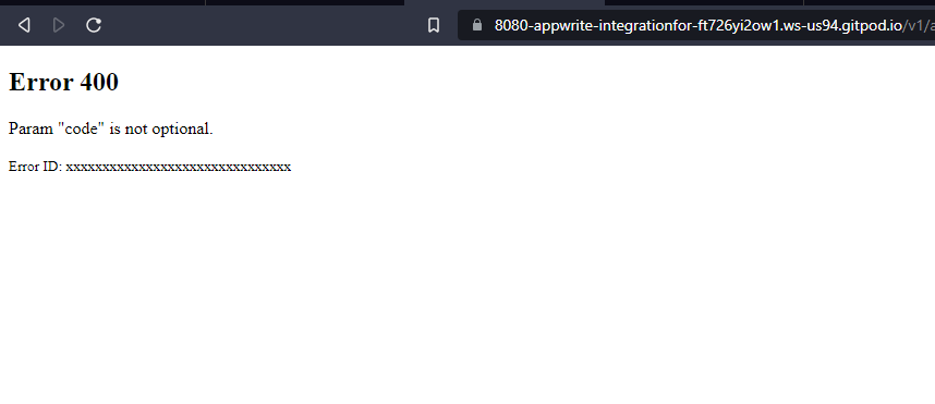 🐛 Bug Report Github Auth Not Working · Issue 5388 · Appwrite Appwrite · Github