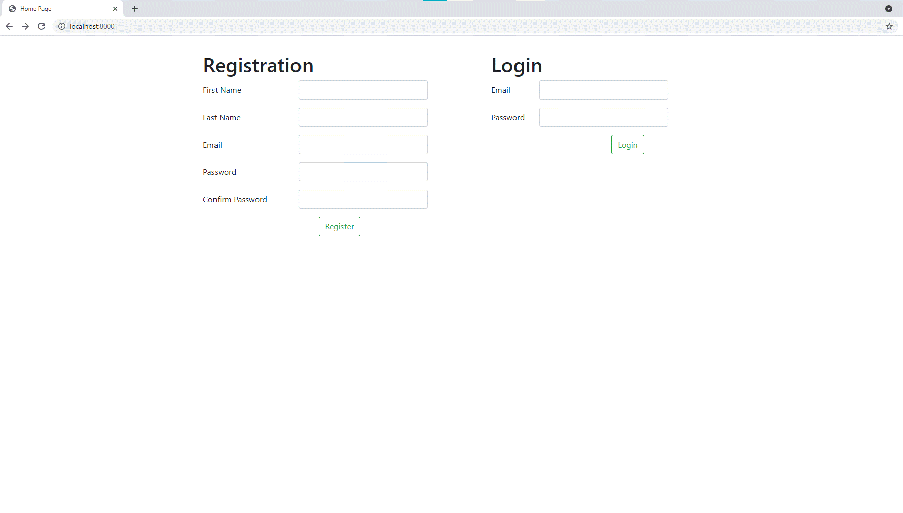 GitHub - ISagesse/django-login-and-register: Using Django and bcrypt to ...