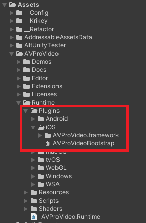 XCode iOS Crash: dyld: Library not loaded: @rpath/AVProVideo.framework/AVProVideo · Issue #869 ...