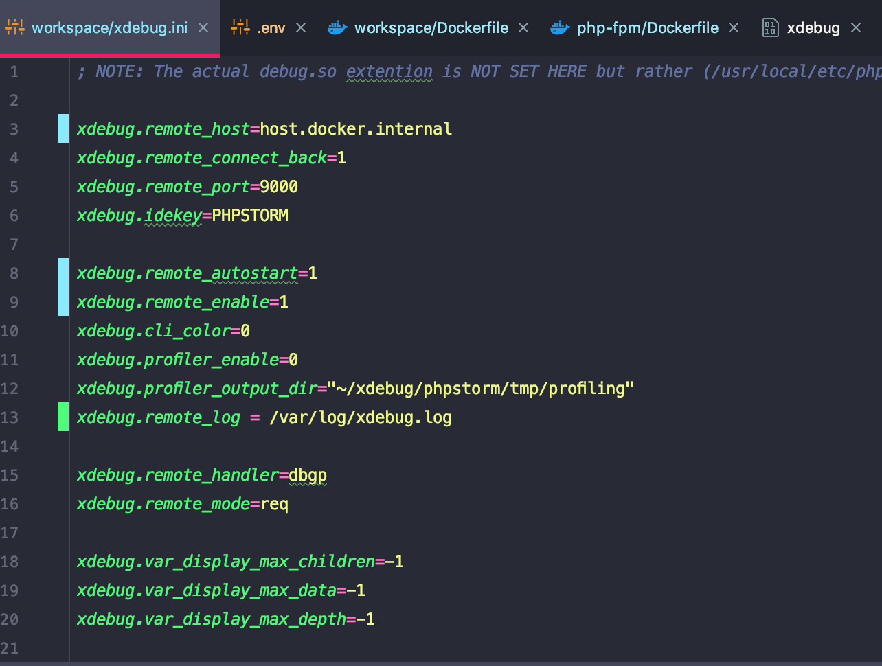 Waiting for incoimng connexion with · Issue #2327 · laradock/laradock · GitHub
