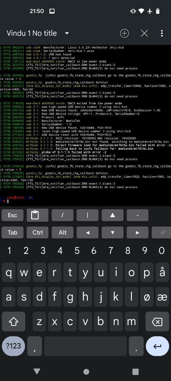 mt76x0u: MT7610u not working Android kernel 5.4 · Issue #751 · openwrt/mt76 · GitHub