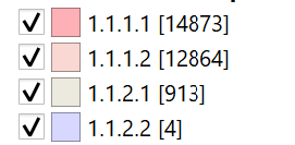 Hide items in the legend makes wrong feature count · Issue #50275 · qgis/QGIS · GitHub