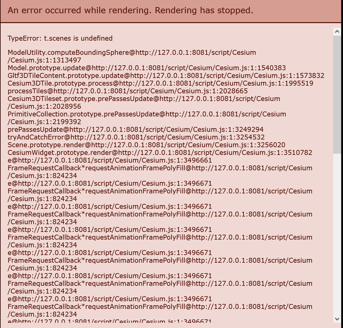 osgb转3d tile格式后，加载json报错：TypeError: t.scenes is undefined · Issue #186 · fanvanzh/3dtiles · GitHub