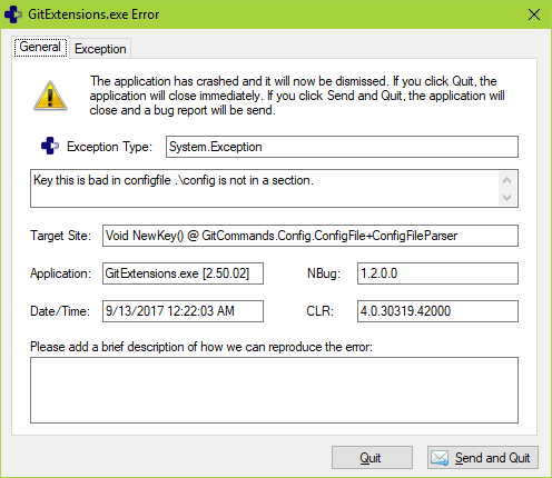 BUG: Gitextensions fileeditor crashes when a file named `Config` exists · Issue #3991 ...