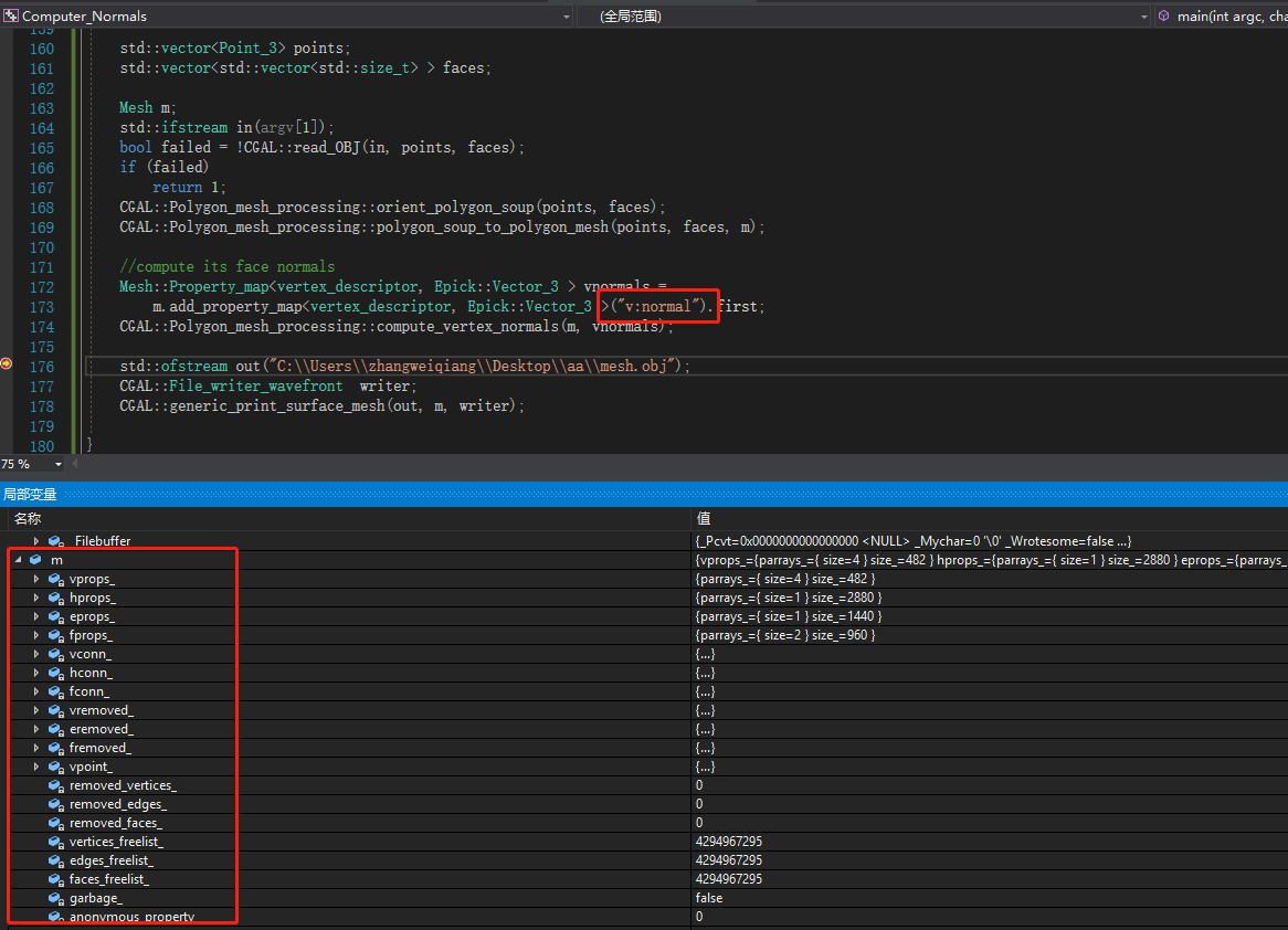 The method to export normals is missing. · Issue #4361 · CGAL/cgal · GitHub