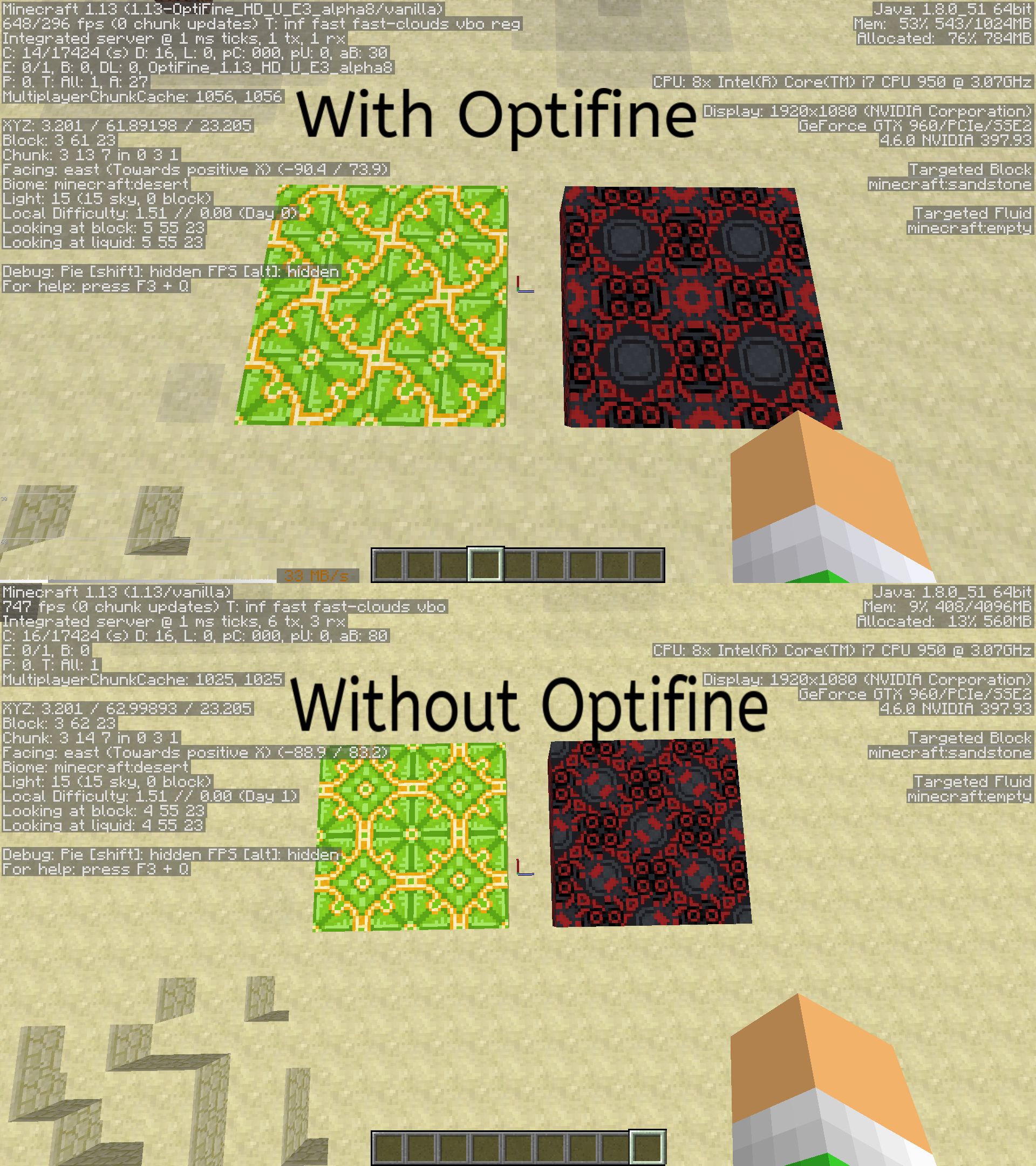 Weird Streched Out Textures In 113 Alpha · Issue 1688 · Sp614xoptifine · Github 