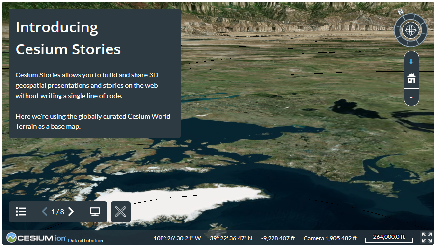 Improve zoom button sensitivity in Stories · Issue #313 · CesiumGS/cesium-ion-rest-api-examples ...